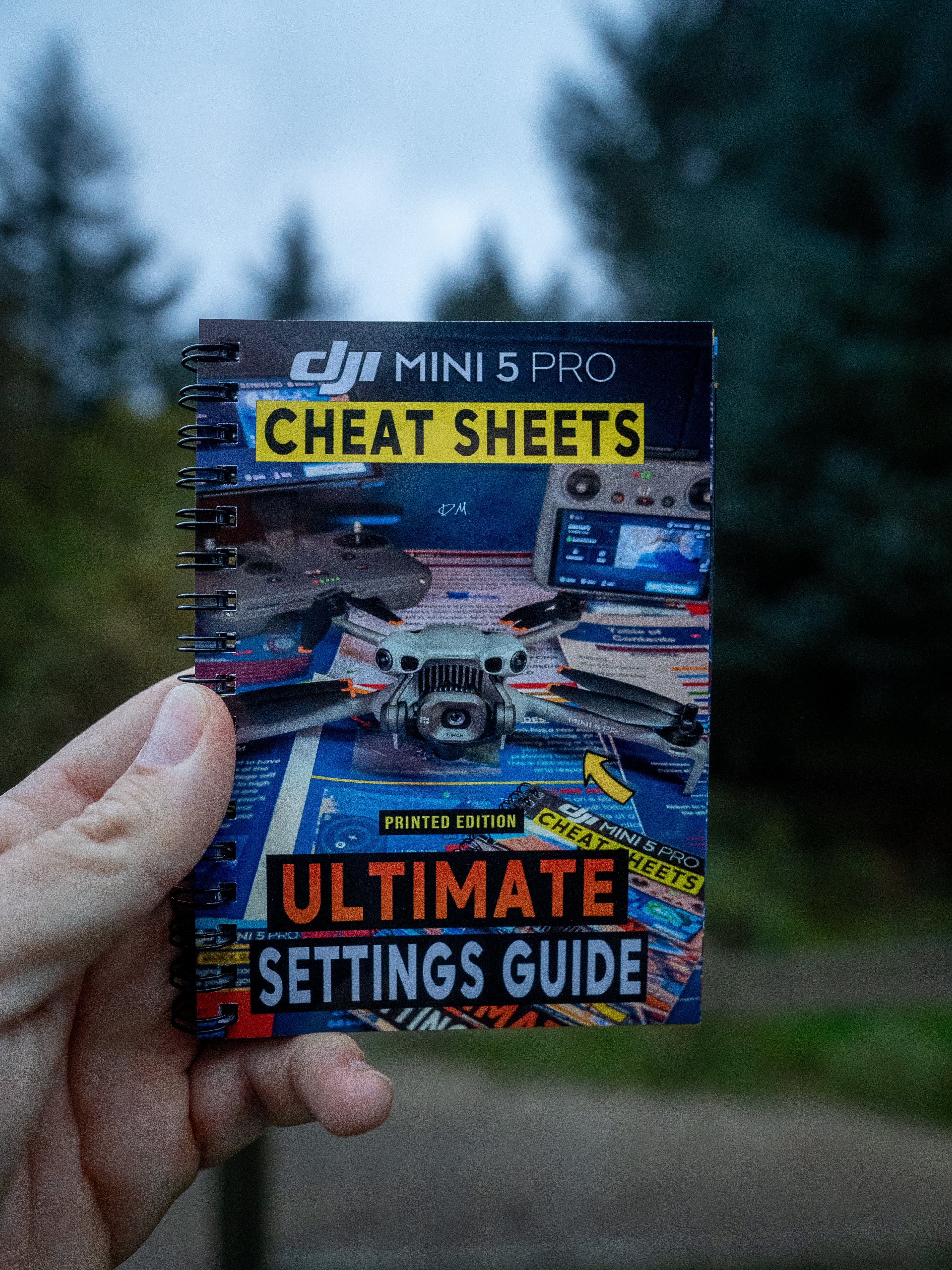 DJI MINI 5 PRO - ULTIMATE CHEAT SHEET SETTINGS BOOK – DMProVisuals