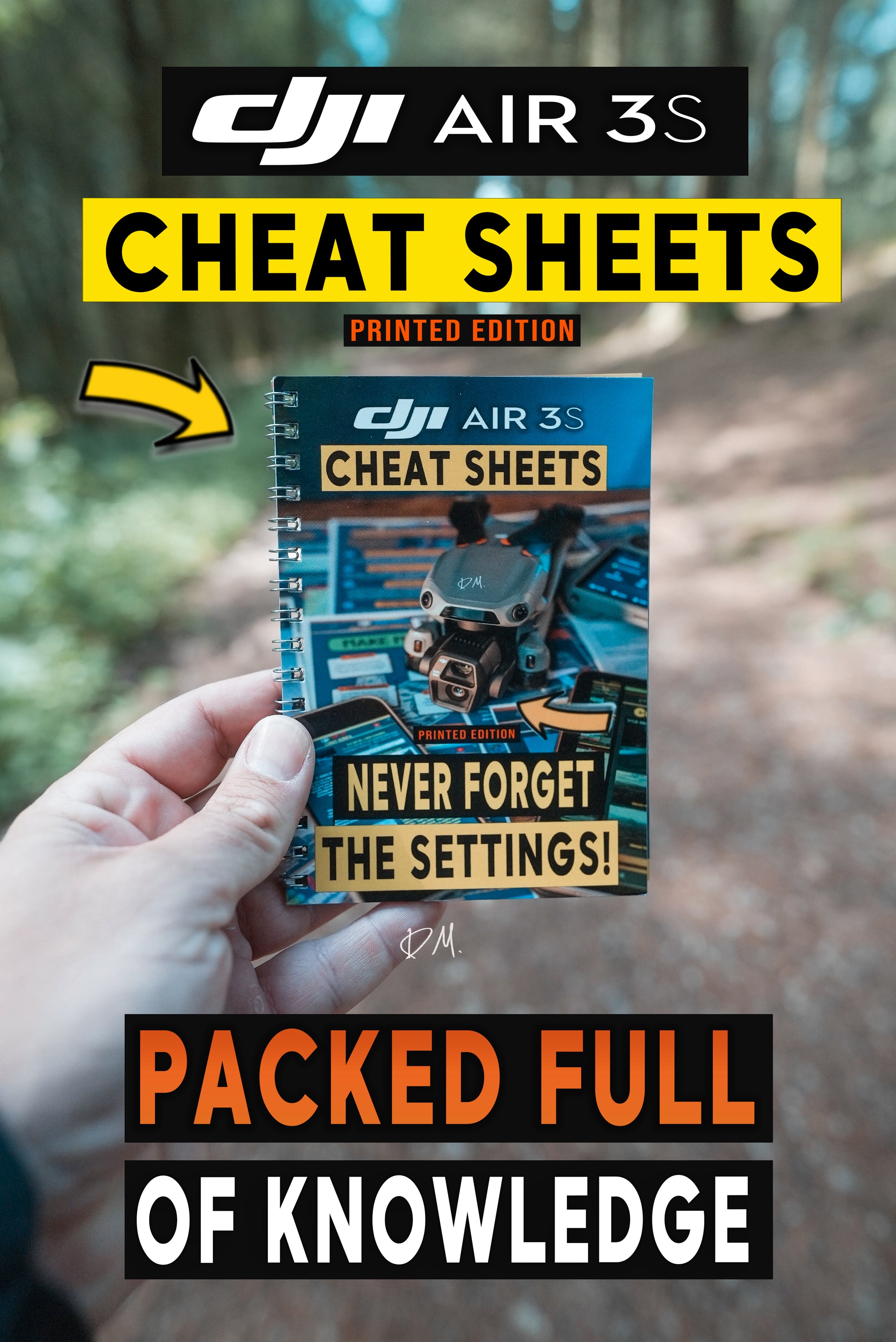 DJI Drone Cheat Sheets - FLY APP SETTINGS – DMProVisuals