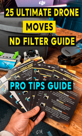 DJI CHEAT SHEETS - ULTIMATE DRONE MOVES – DMProVisuals