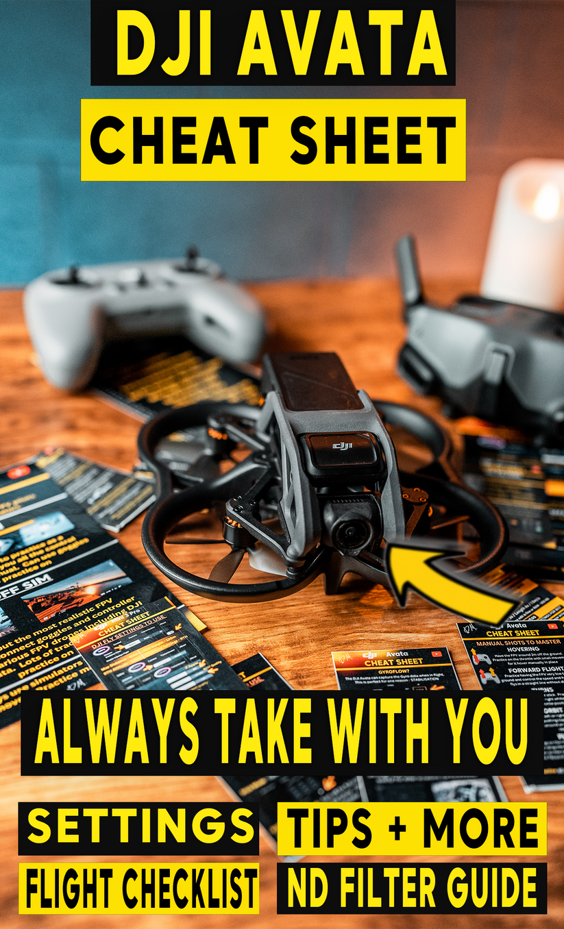 DJI Avata Cheat Sheets - FLY APP Settings – DMProVisuals