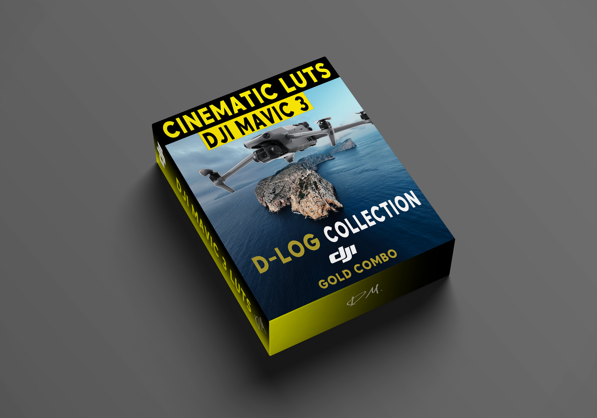 DJI Mavic 3 Pro D-LOG LUTS Gold Combo – DMProVisuals