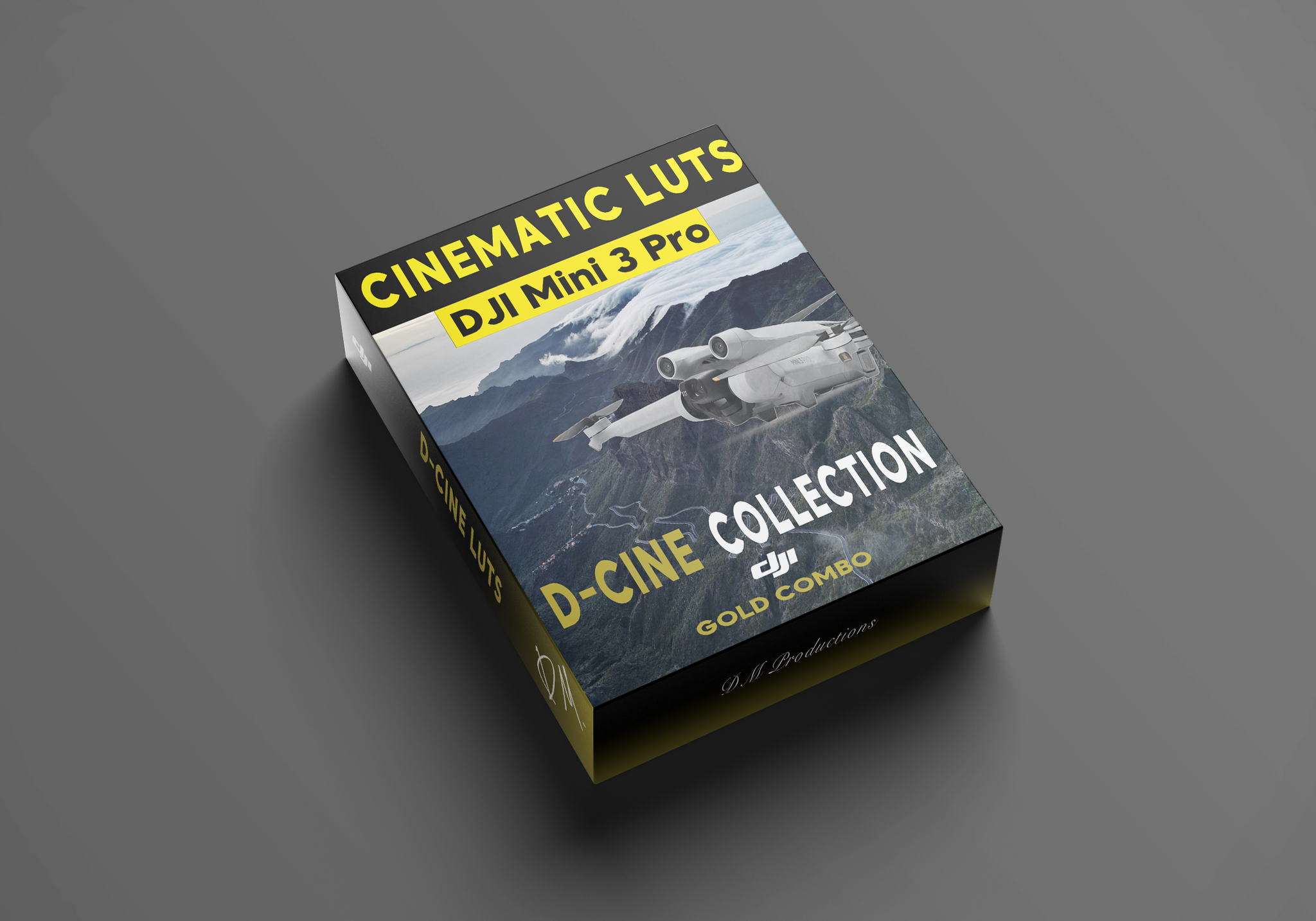 DJI Mini 3 Pro D-CINE LUTS Gold Combo – DMProVisuals
